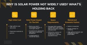 Why Isn't Solar Power Widely Used? Understanding & Overcoming Barriers