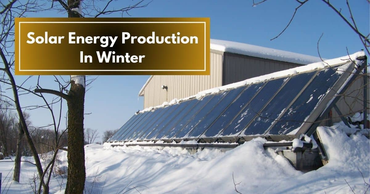 Solar Energy In Summer Vs Winter In Calgary