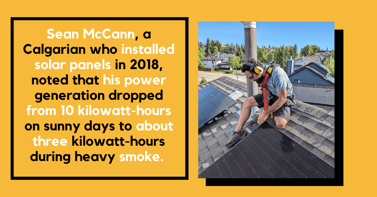 How Wildfire Smoke Affects Solar Panels